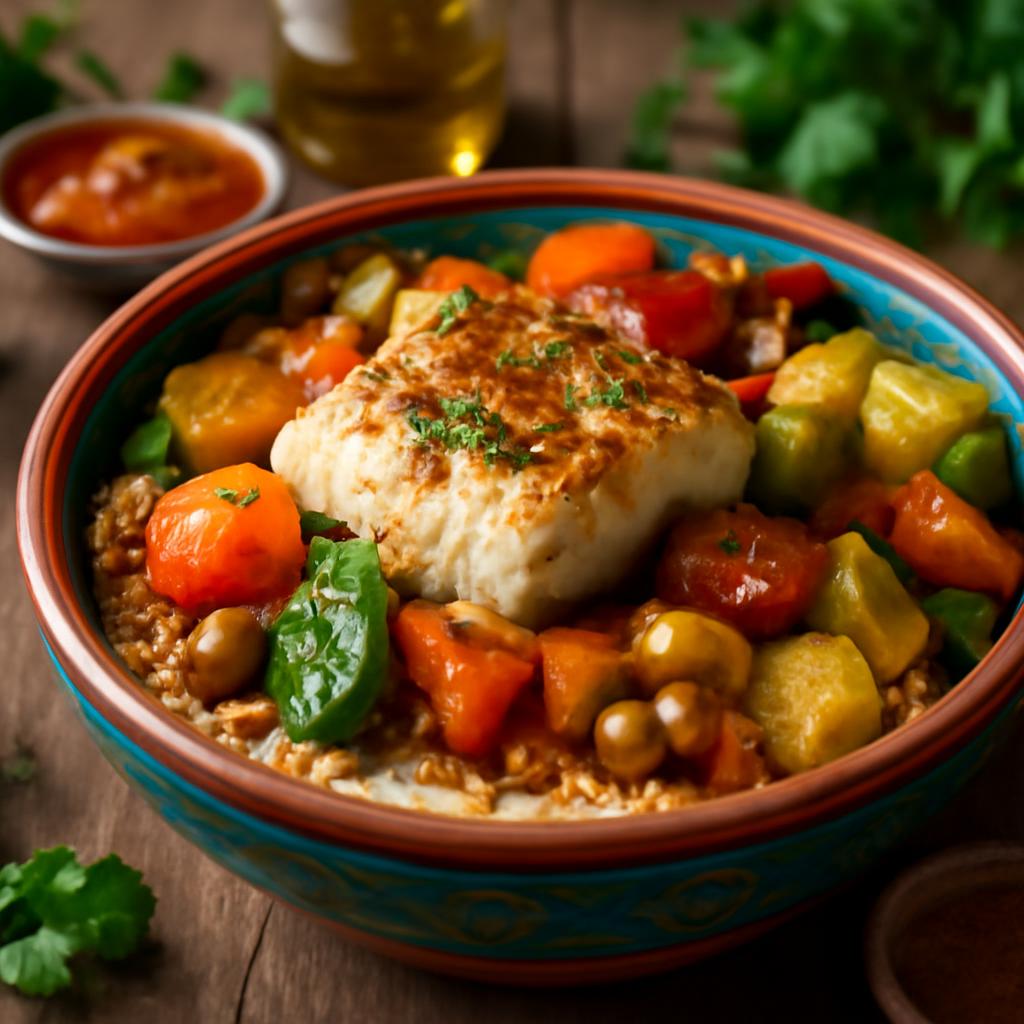 Couscous Tunisien au Poisson